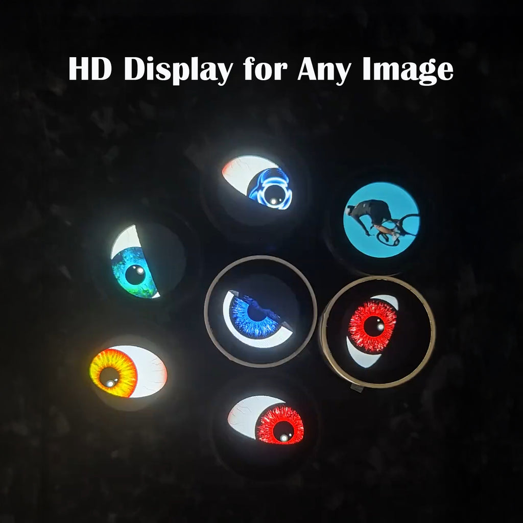 ECM new road bike demon eye HD animation DIY taillight Smart road bike