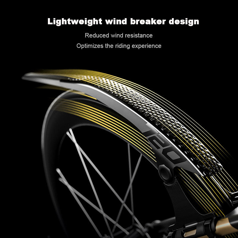 ECM mountain bike road bike fender quick release extended rain fender